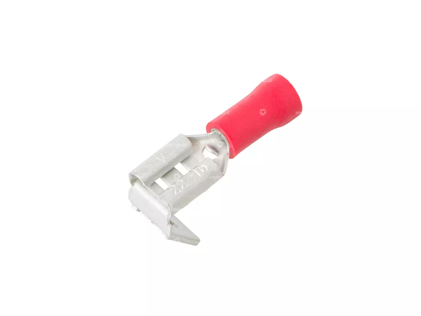 Cable lug (branch flat receptacle) 6.3 mm insulated red (male / female ...
