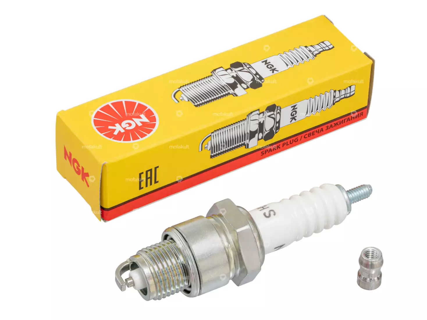 NGK BP5HS spark plug short thread (advanced electrode) | mofakult