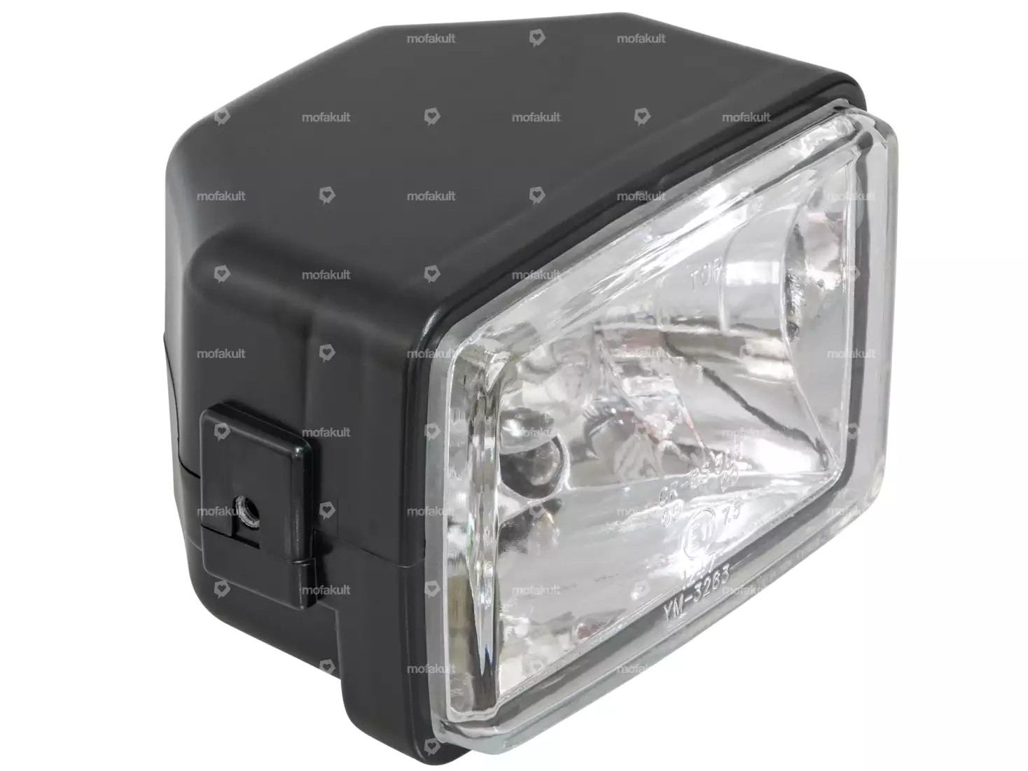 GPO square headlight | Tomos A35 / Pony GTX, Cross | mofakult