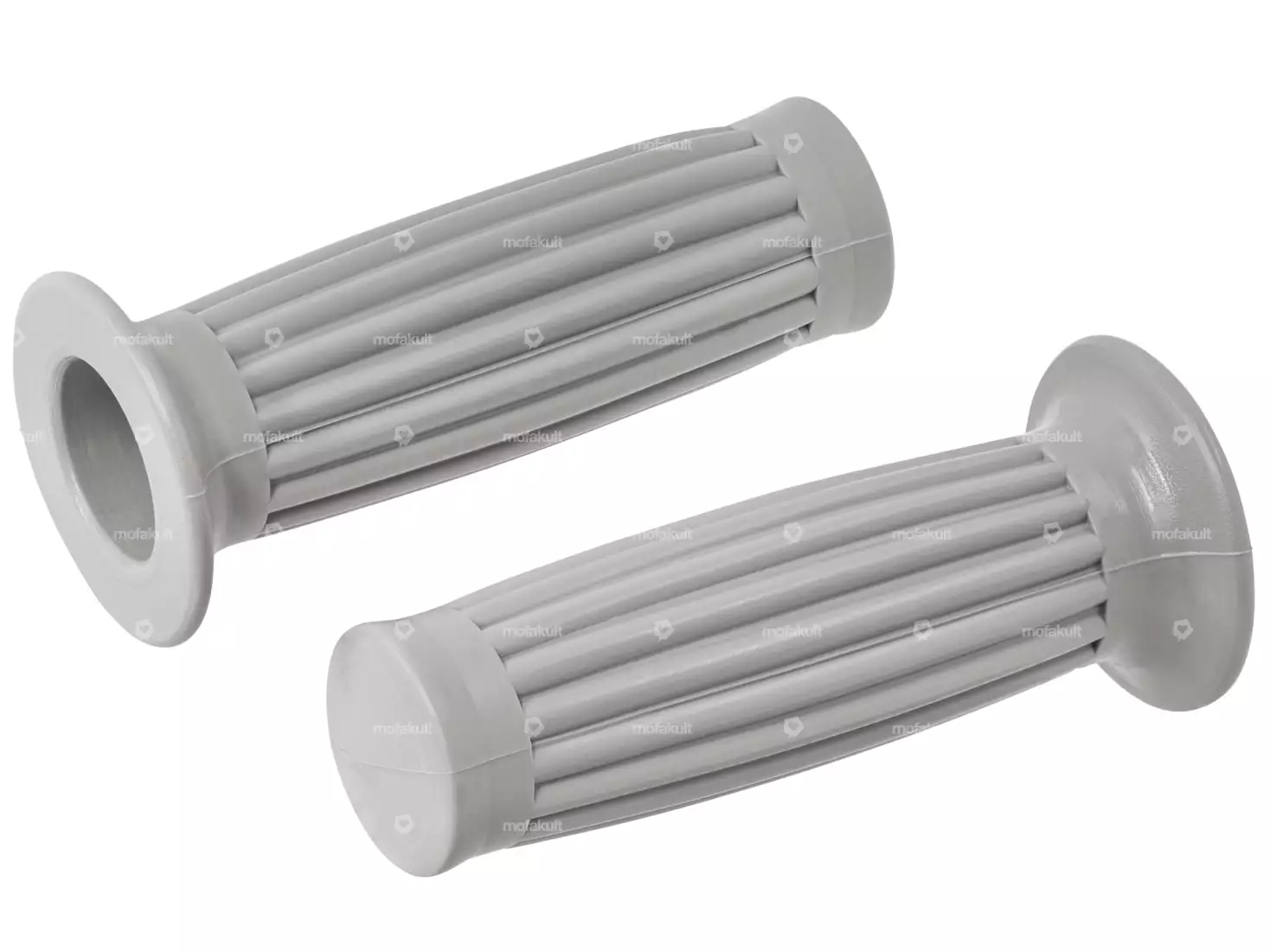 Grips grooved gray | Piaggio Ciao, Bravo, Boxer | mofakult