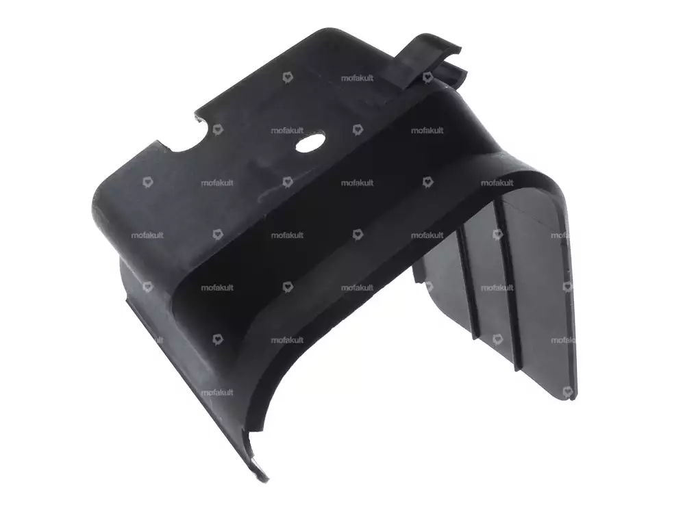 Deckblech Zylinder Abdeckung schwarz | Piaggio, Ciao, SI, Bravo, Boxer | mofakult