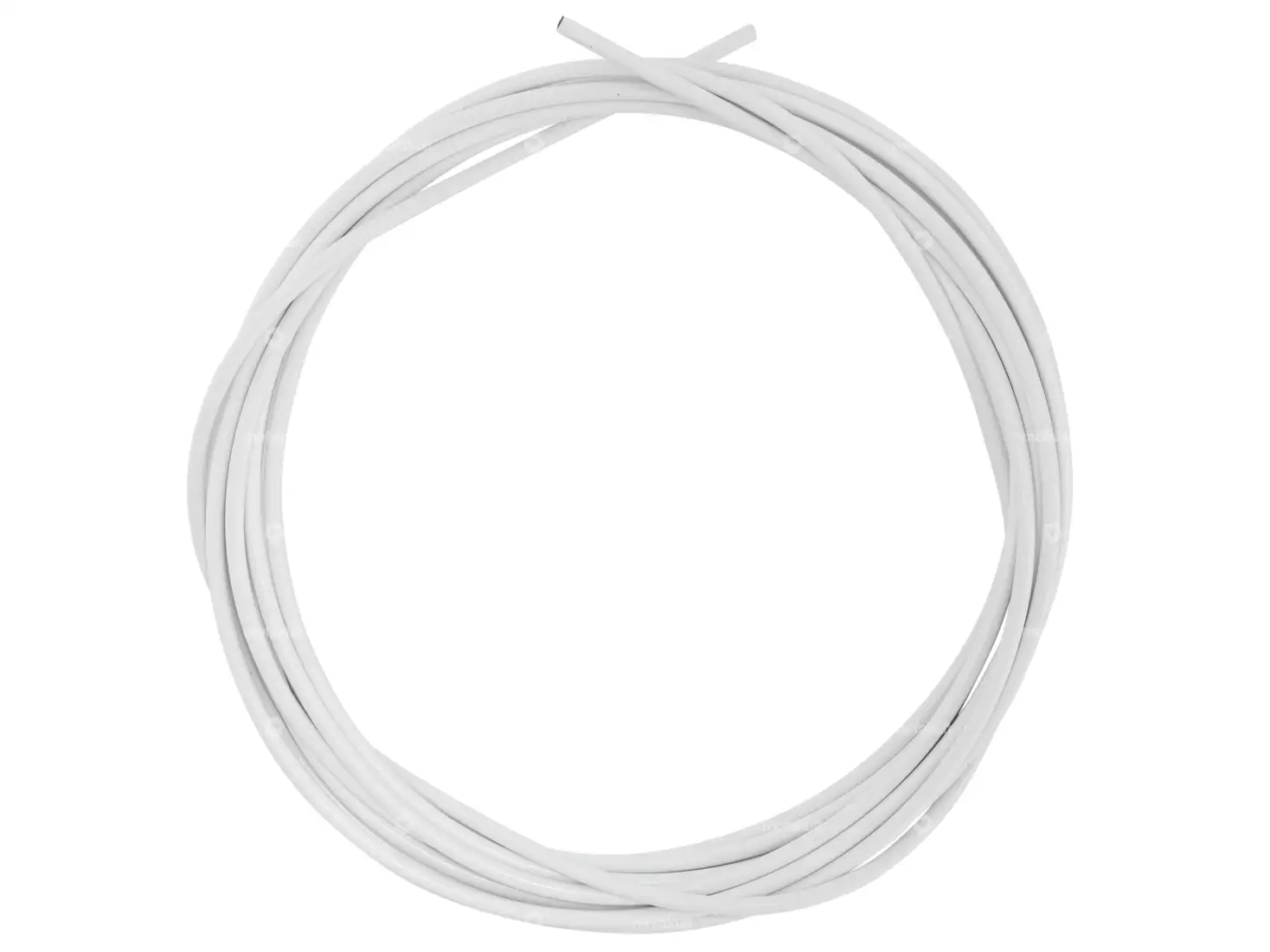 Cable sheath Ø 5 mm white (6 meter roll) PTFE-greased | mofakult