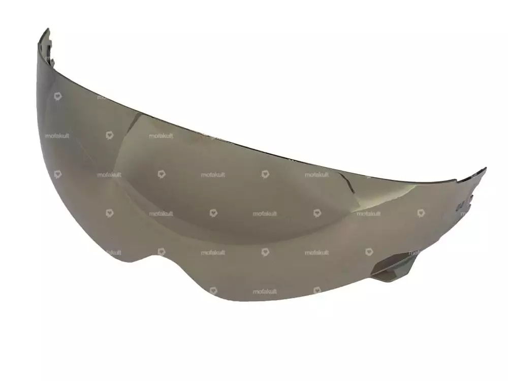 Helmo Milano flip-up visor mirrored jet helmet Air old version. | mofakult