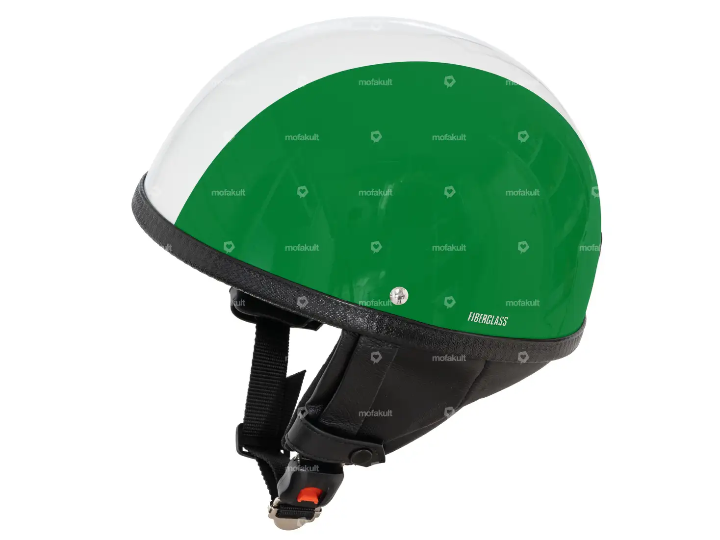Topfhelm «Pot» Puch (S - XXL) grün / weiss | mofakult