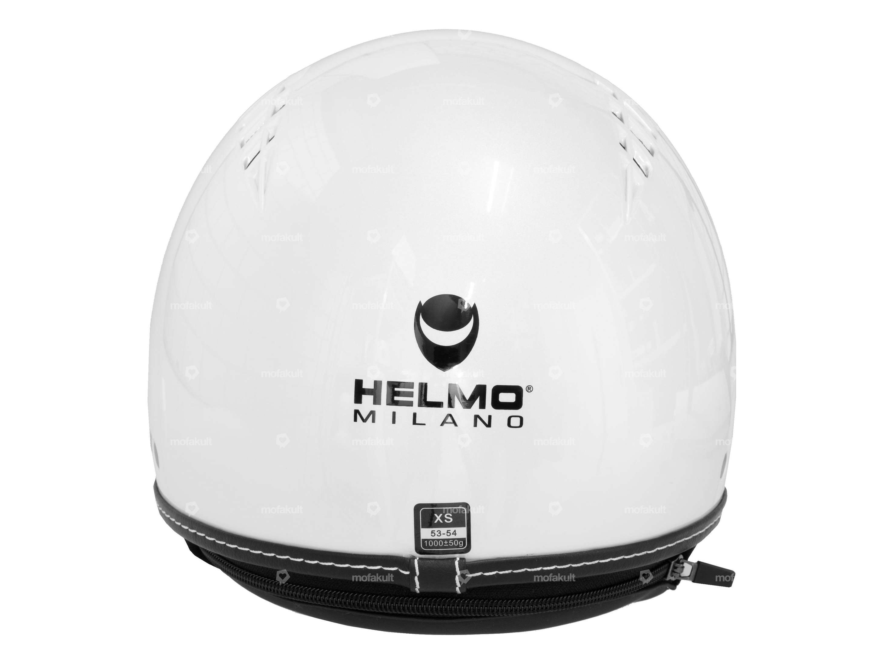 Helmo Milano Jethelm Air mit Visier weiss (XS) | mofakult